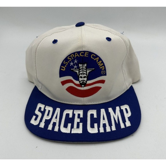 Accessories | Vintage Nasa Hat Mens Snapback Cap White Cotton Twill 9s ...